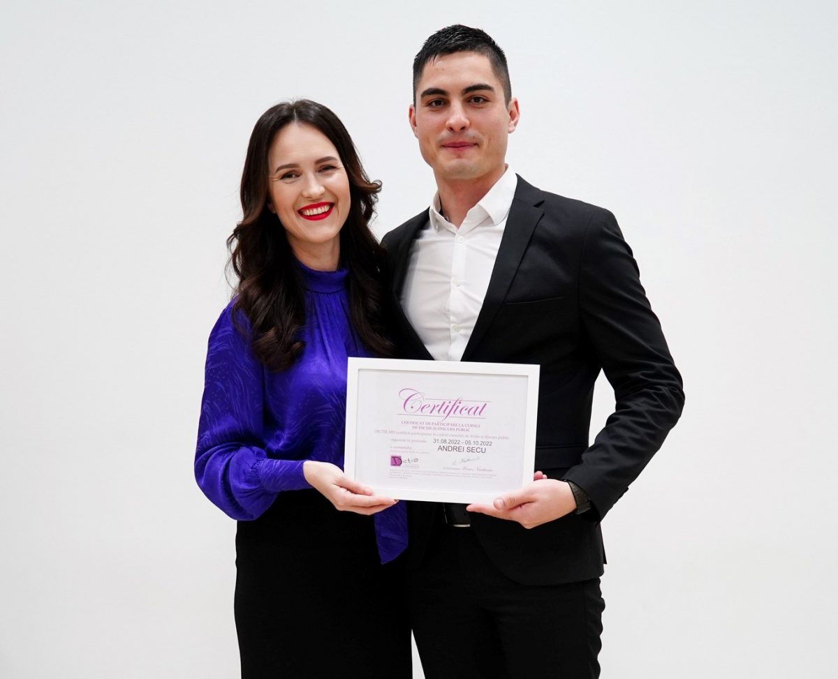 Andrei Secu: Recomand persoanelor care știu valoarea dezvoltării personale, deoarece acest curs ...
